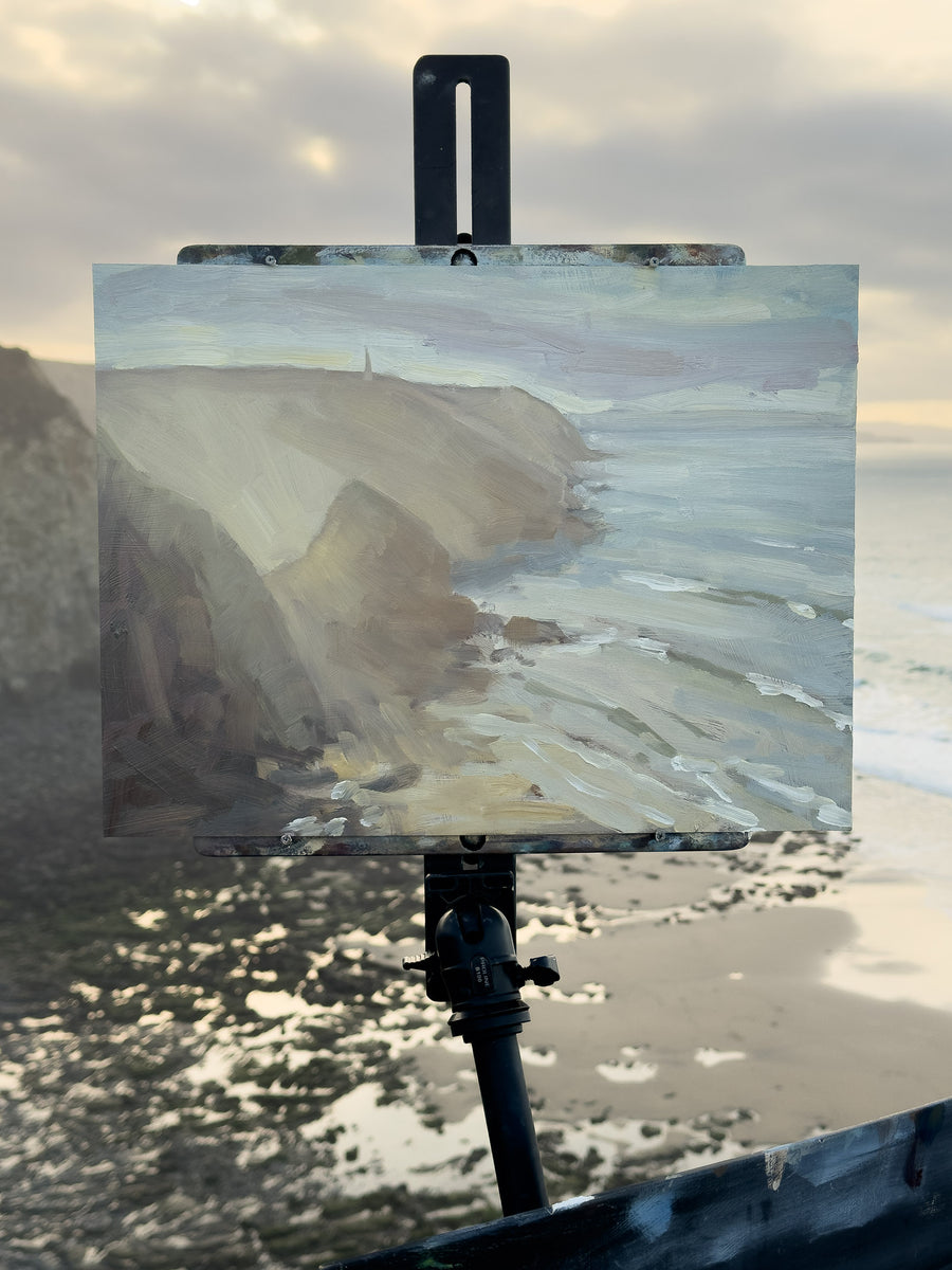 'Lushintons Haze' Oil Painting by Laurie McCall Art Cornwall – Laurie McCall Artist